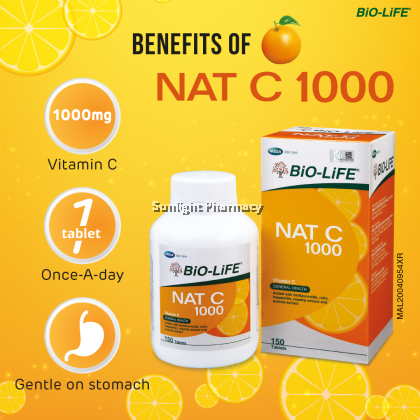 Bio-Life Nat C 1000Mg 30'S