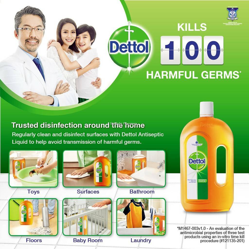 Dettol Antiseptic Germicide 750Ml