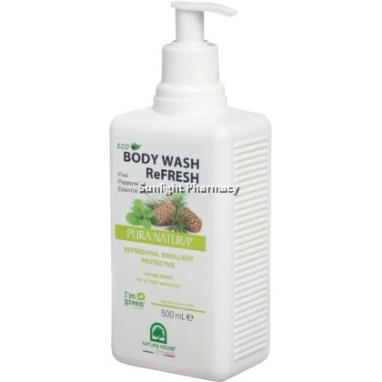 Natura House Pura Natura Eco Body Wash Refresh (500ml)