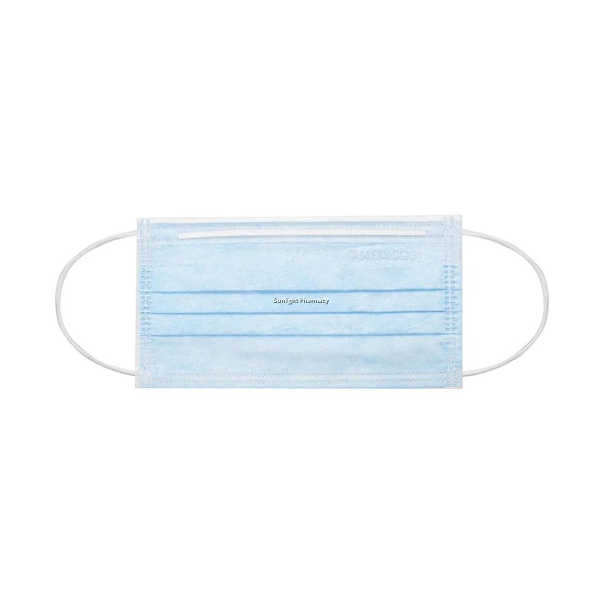 Medicos Sub Micron Surgical Face Mask 3Ply (Blue) 50'S