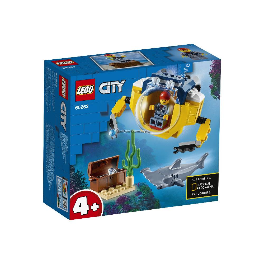 Lego City Ocean Mini Submarine 4+Yrs #60263