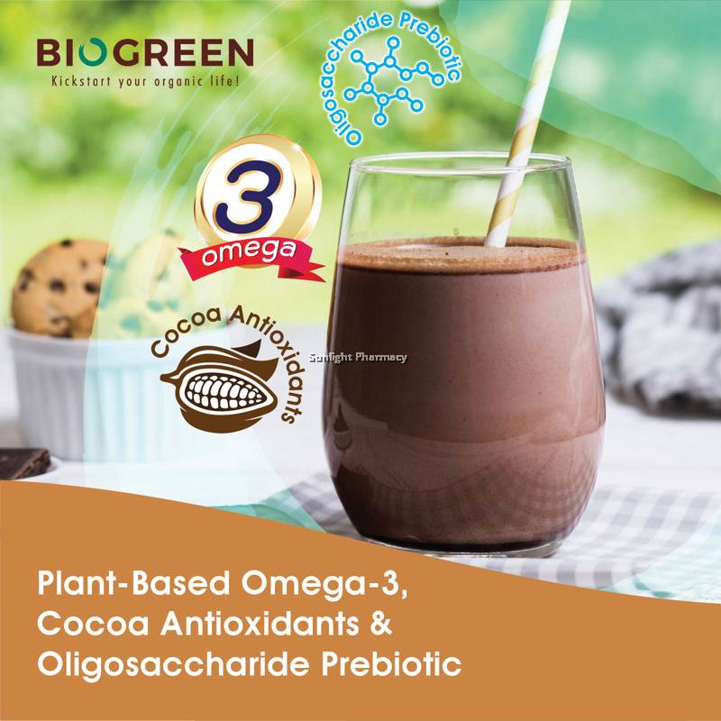 Biogreen O'Kid Cocoa Oatmilk 850G