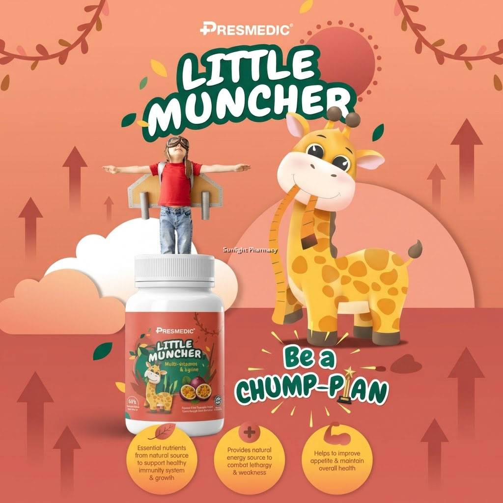 Presmedic Little Muncher Kids Multivitamin (60s) Chewable - Appetite ...