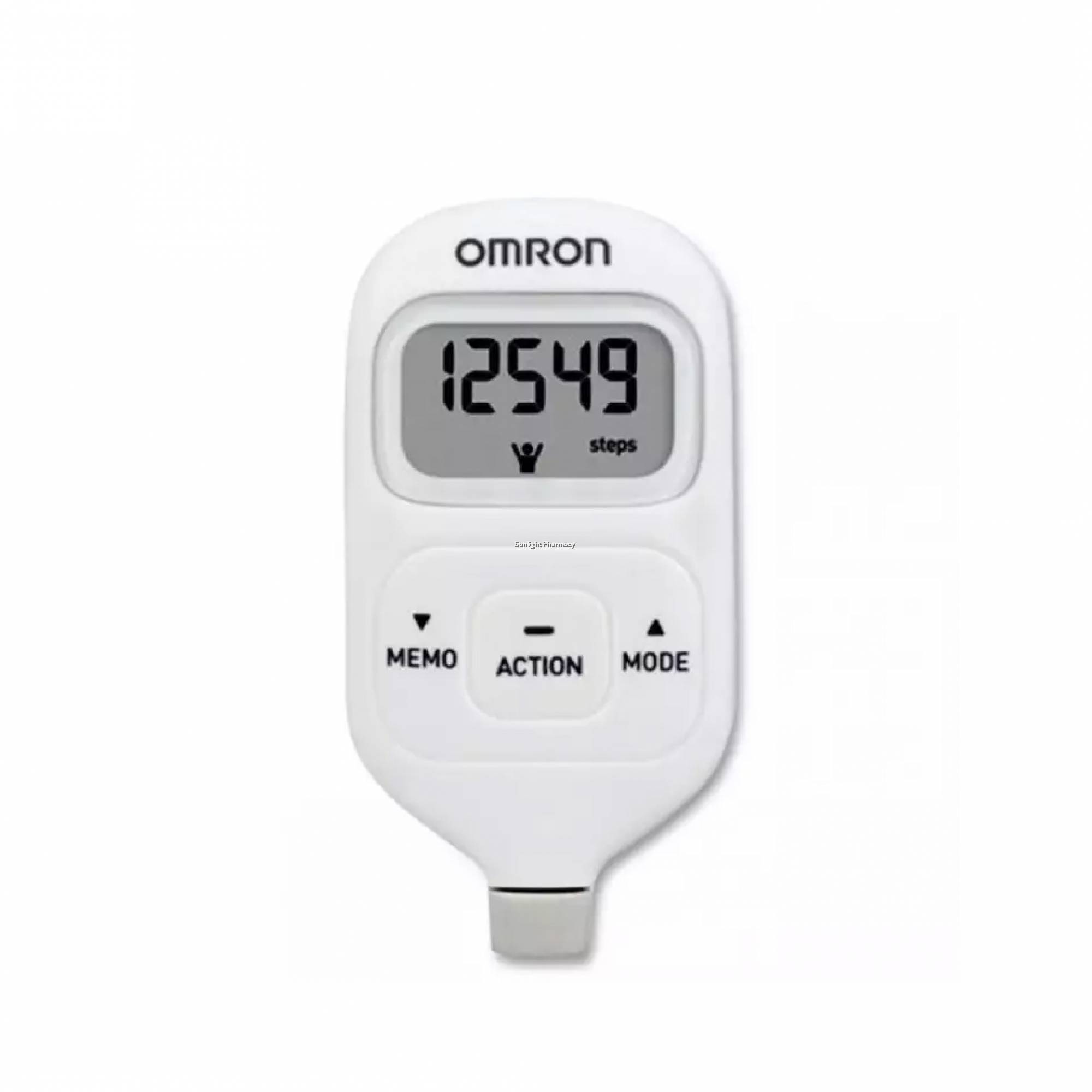 Omron Hj-203 Digital Pedometer (White)