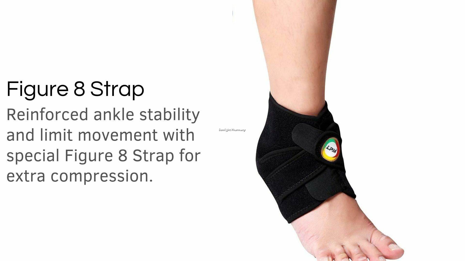 Lpm Support Neoprene Adjustable Ankle Support (One Size) #Lpm757Ca