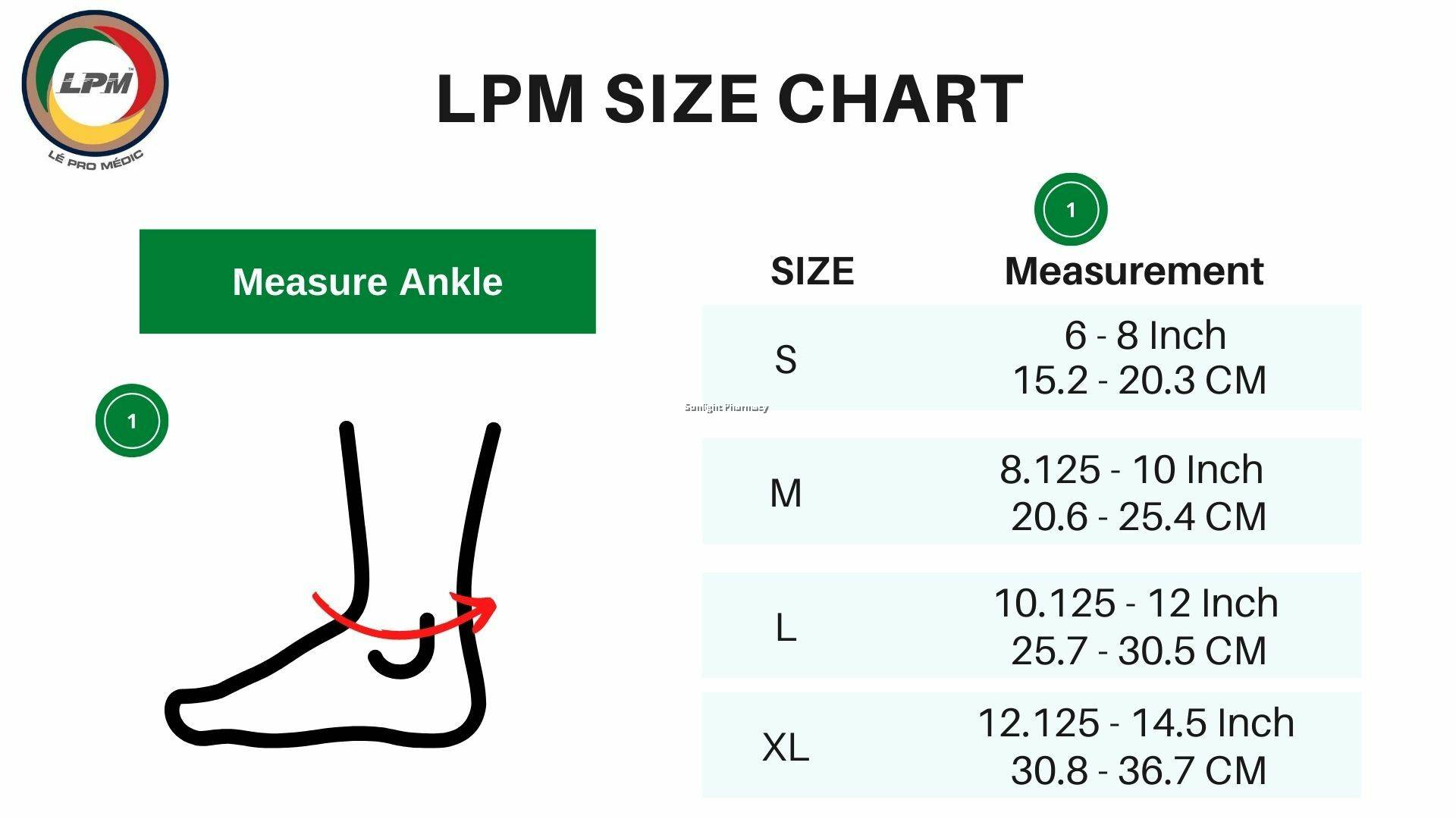 Lpm Support Neoprene Adjustable Ankle Support #Lpm768