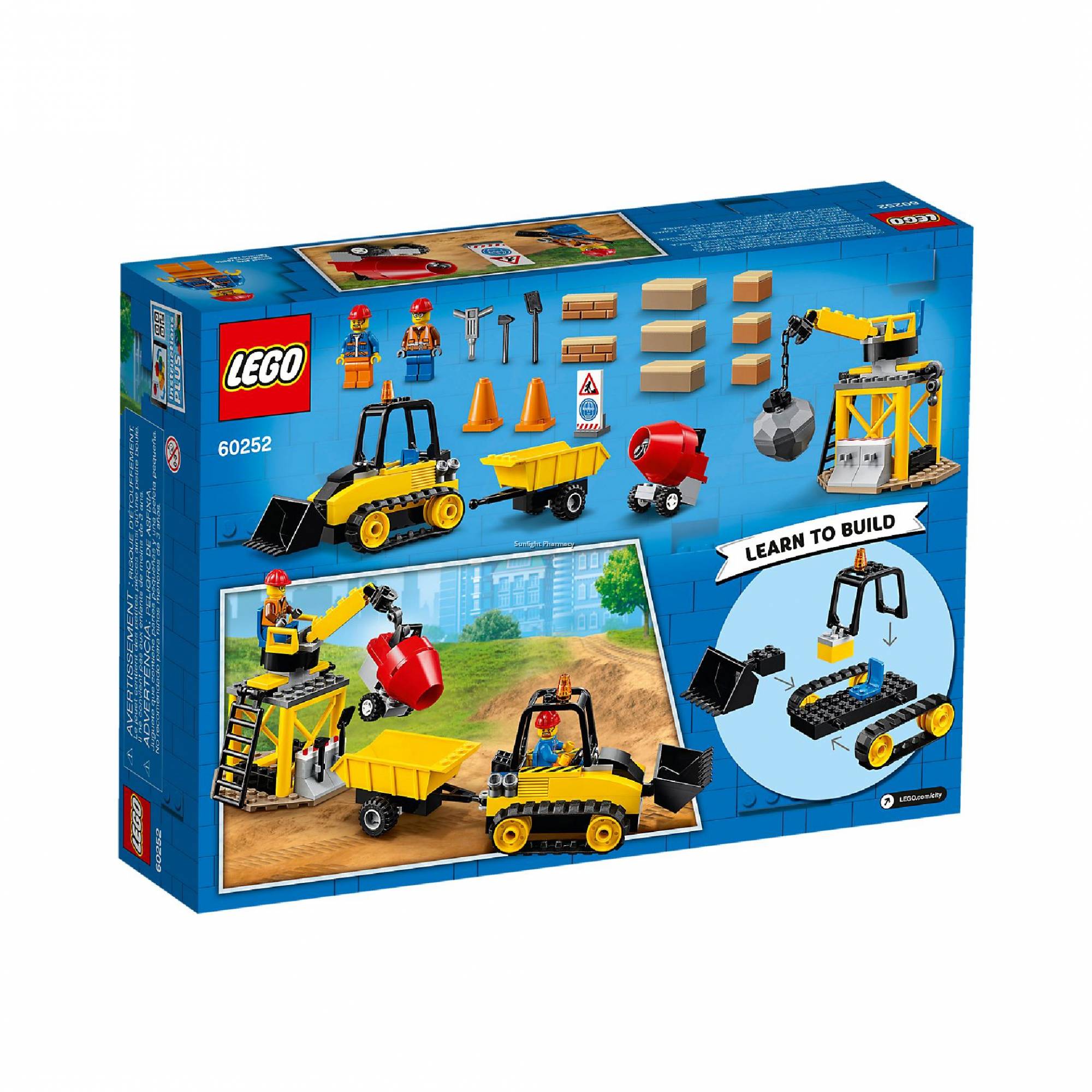 Lego City Great Vehicles Construction Bulldozer 4+Yrs #60252