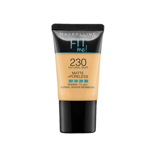 Maybelline Fit Me Powder Foundation Matte +Poreless 18ML - 230 Natural Buff