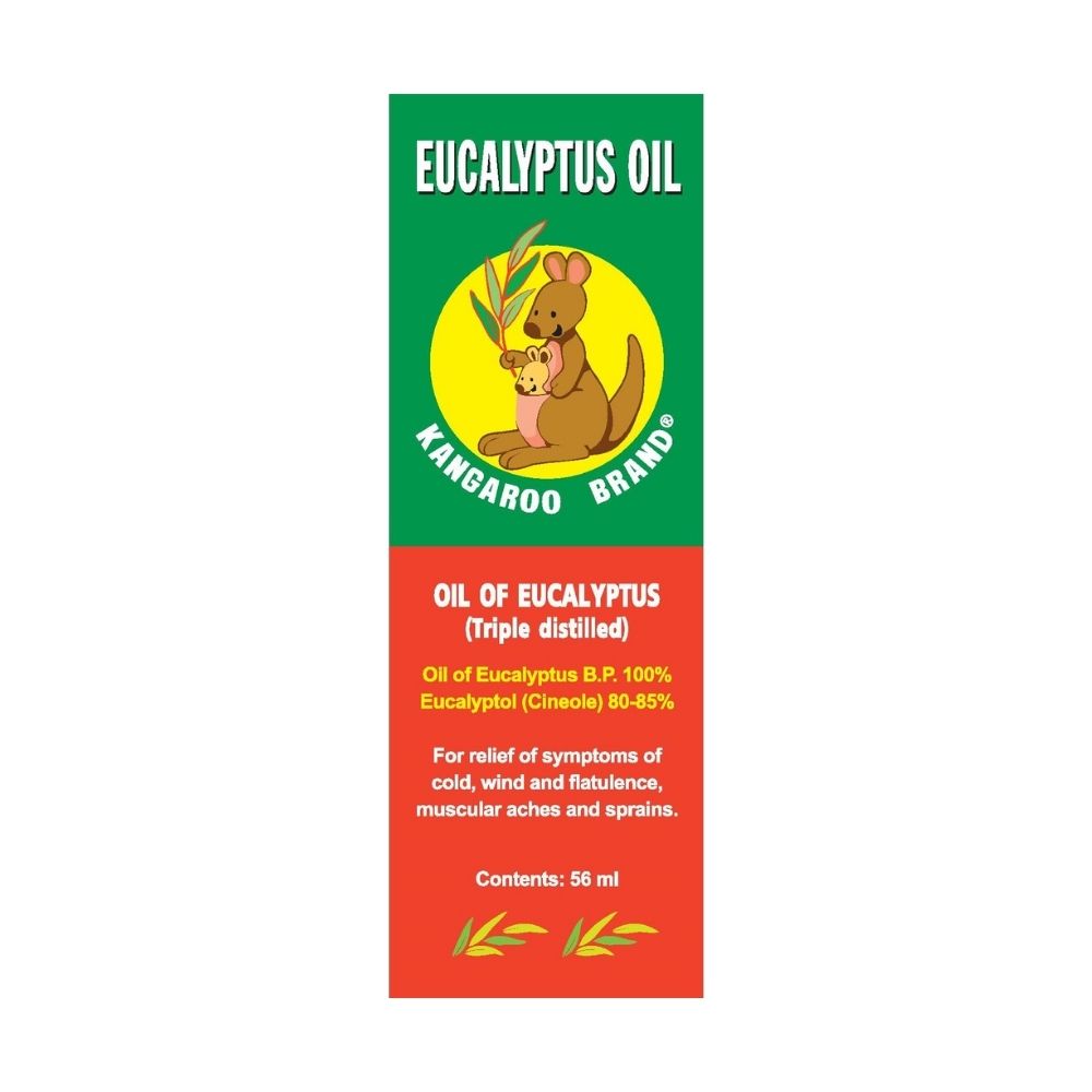 Kangaroo Minyak Kayu Putih (56ml)