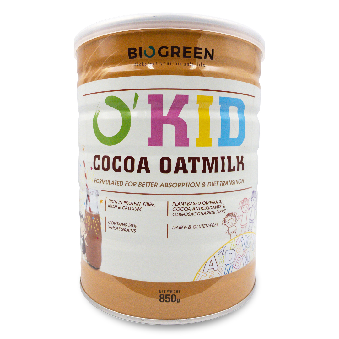 Biogreen O'Kid Cocoa Oatmilk 850G