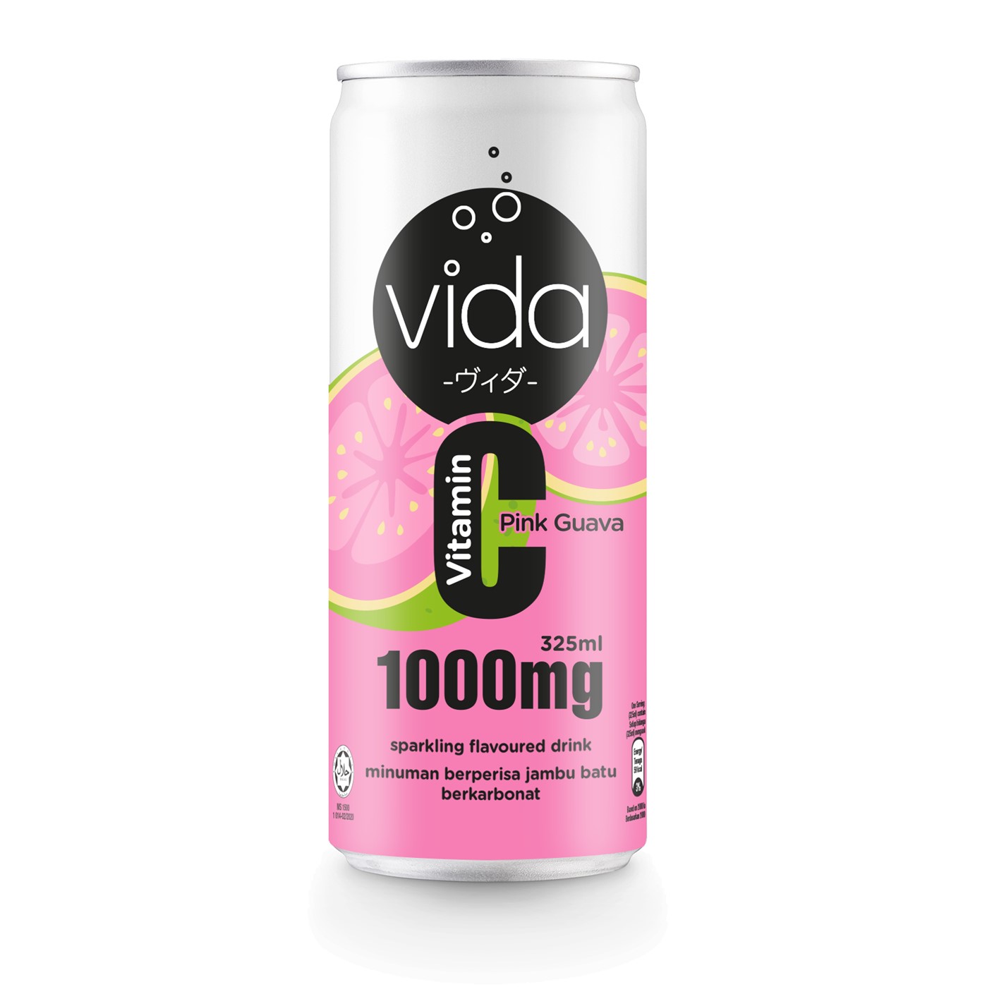 Dydo Vida C 1000mg Pink Guava (325ml)