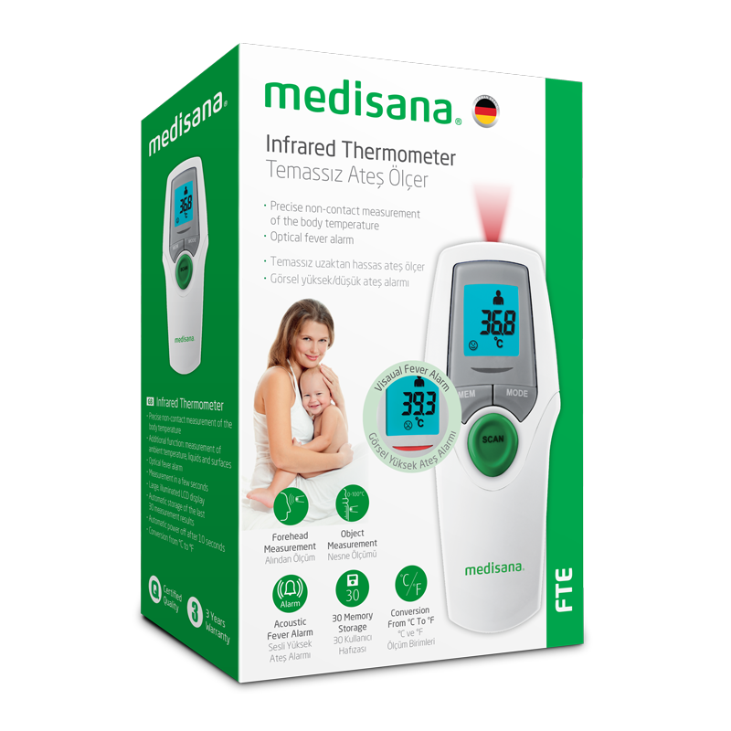 MEDISANA Non-Contact Infrared Thermometer #FTE