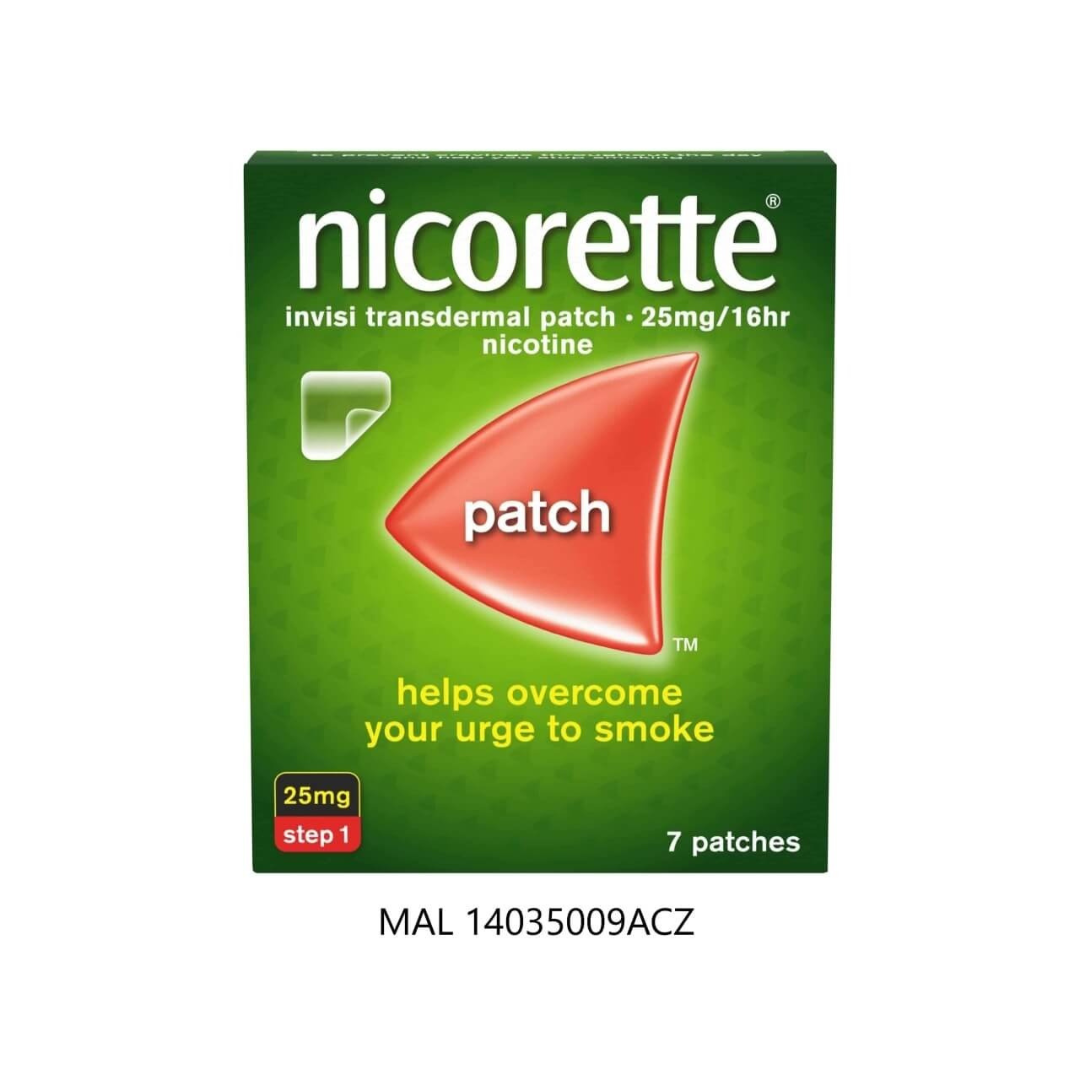 Nicorette Patch 25mg 16hr Step 1 7s