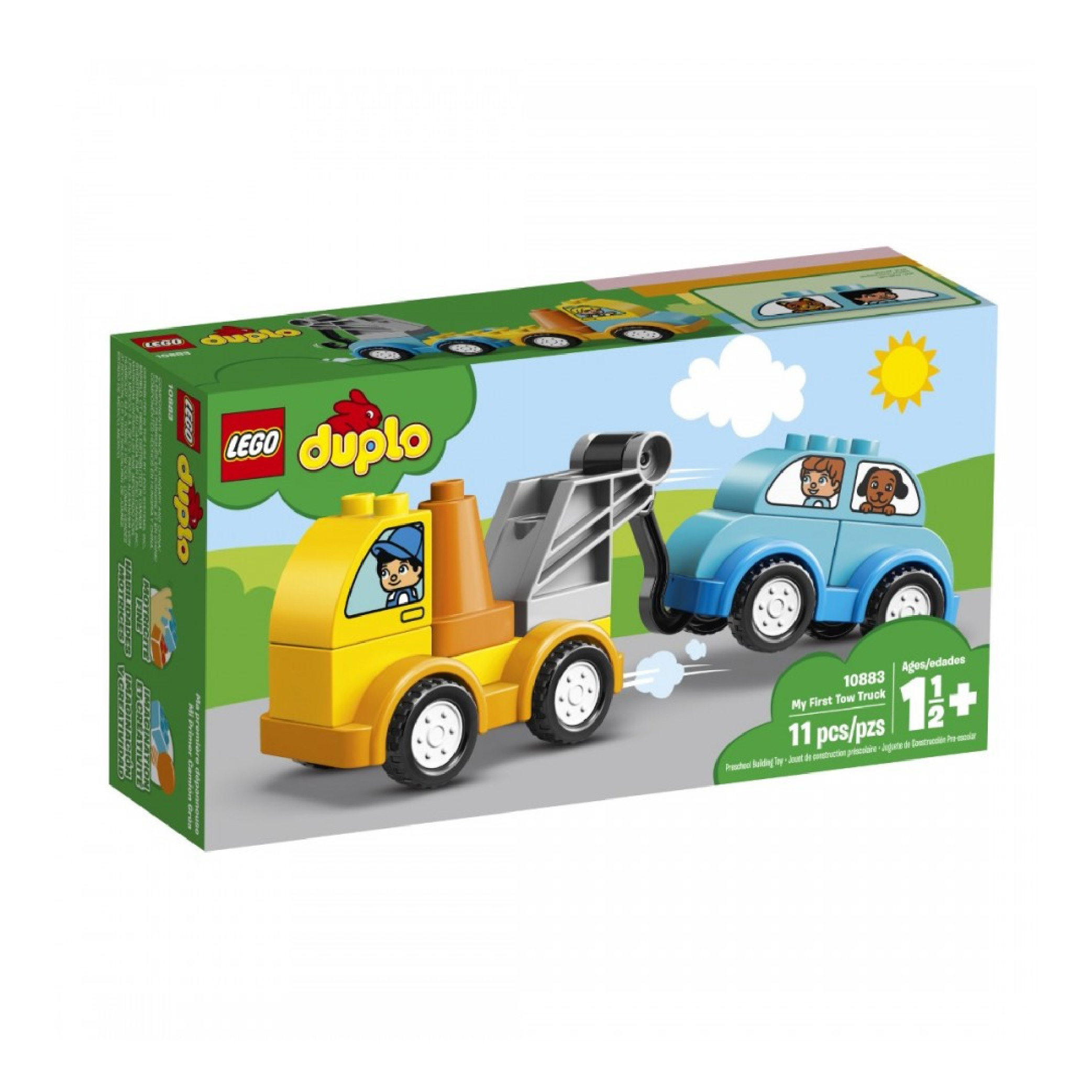 Lego Duplo My First My First Tow Truck 1 1/2+Yrs #10883