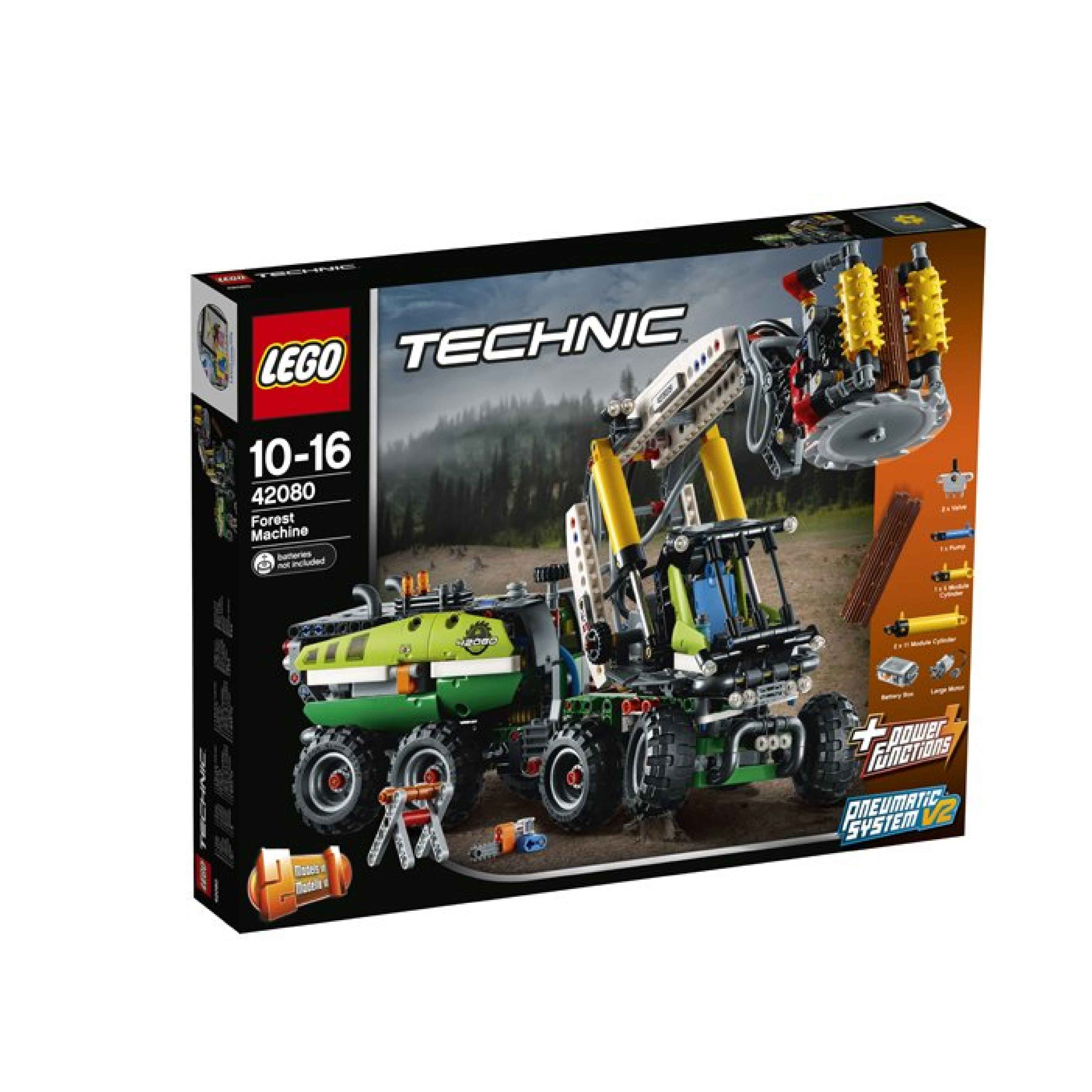 Lego Technic Forest Machine 10-16Yrs #42080