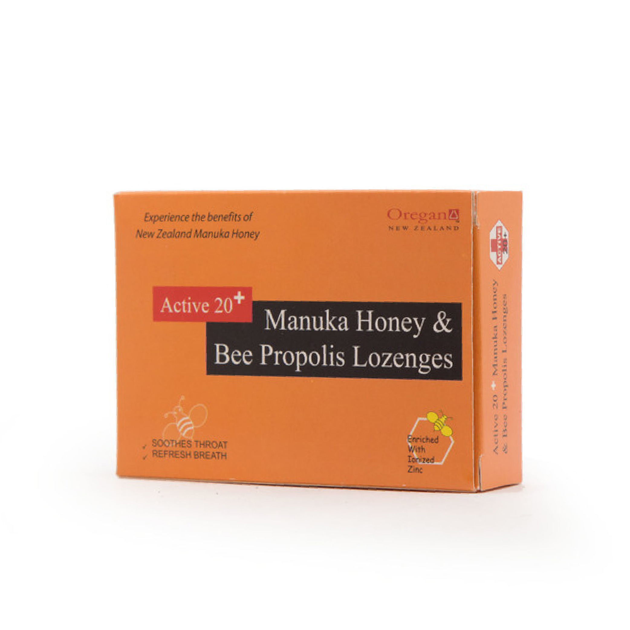 Oregan Manuka Honey & Bee Propolis Loz 12'S